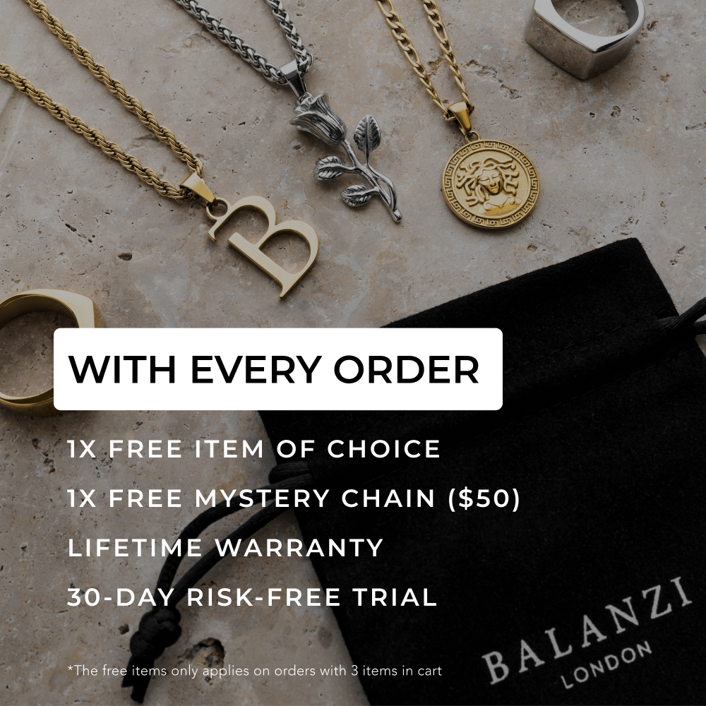 Cuban Link Chain (Gold) 8MM – BALANZI